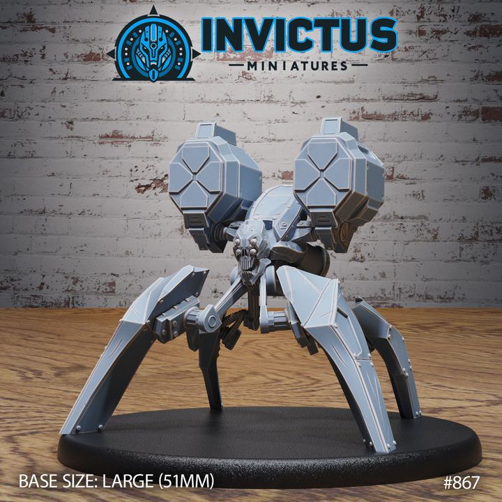 3D Printable Inquisition Droid / Holy Space Construct / Galactic Machine / Heavenly Cosmic ...